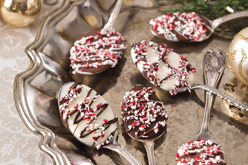 Peppermint-Chocolate Spoons - Victoria