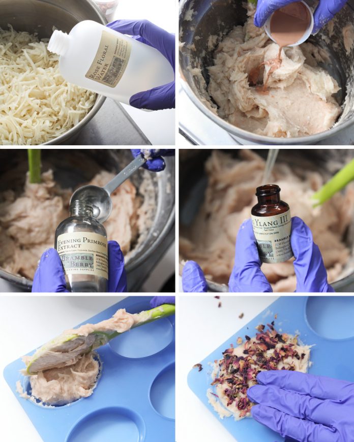 Make Your Own Pink Clay and Primrose Hand-Milled Soap - Victoria