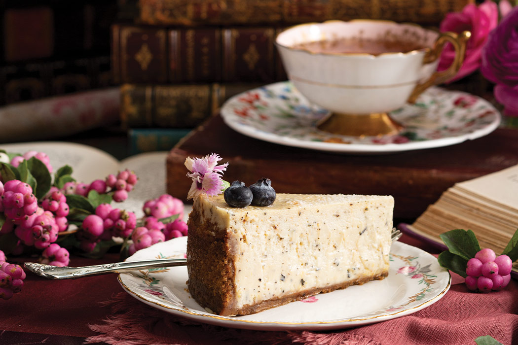 Earl Grey Lemon Cheesecake - Victoria
