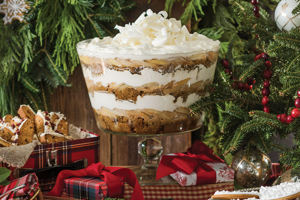 Gingerbread-Pear Trifle - Victoria